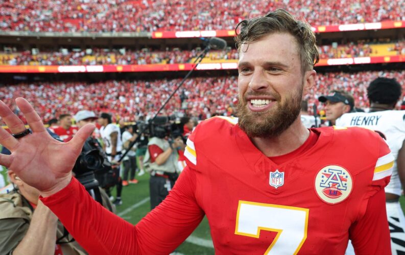 Chiefs Placekicker Harrison Butker Goes Wide Right and Finds Political ...